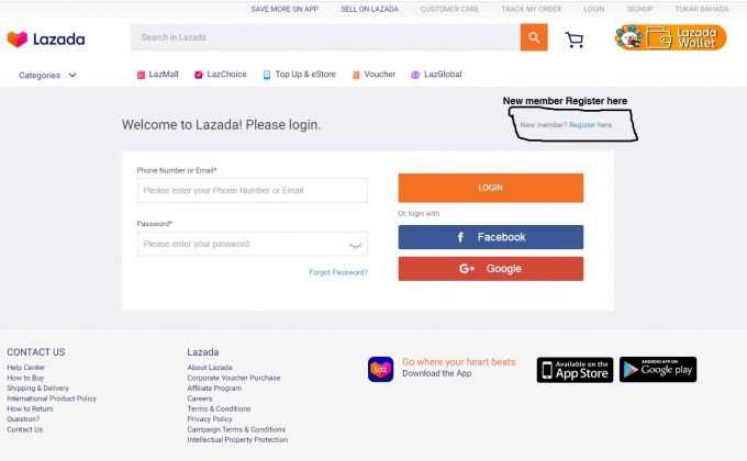 Panduan percuma buat duit dengan Lazada - onlajer.com